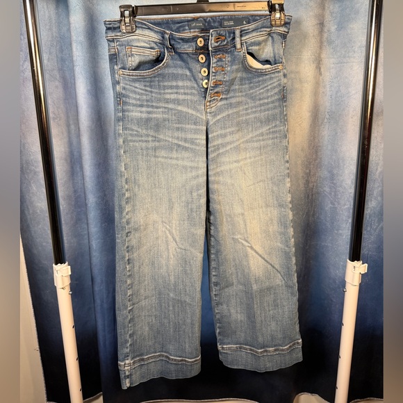 J. Jill | Jeans | J Jill Denim Highrise Fullleg Crops | Poshmark
